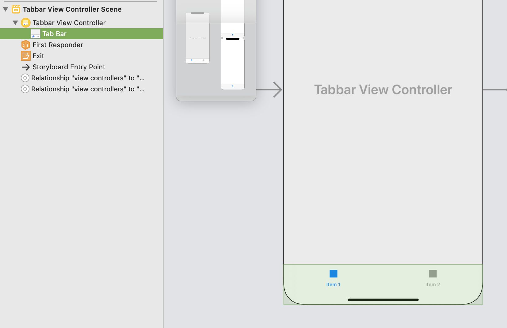 UITabBar와 UITabBarController